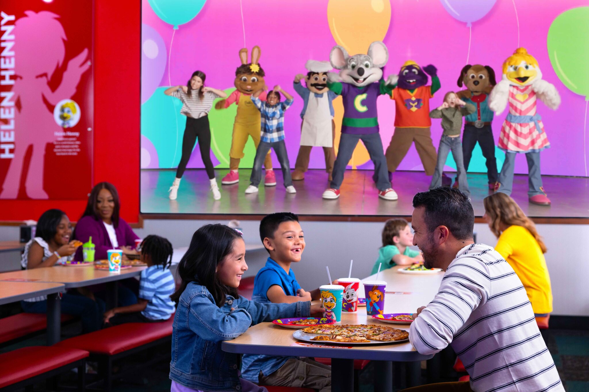 Jumbo Video Wall | Chuck E. Cheese